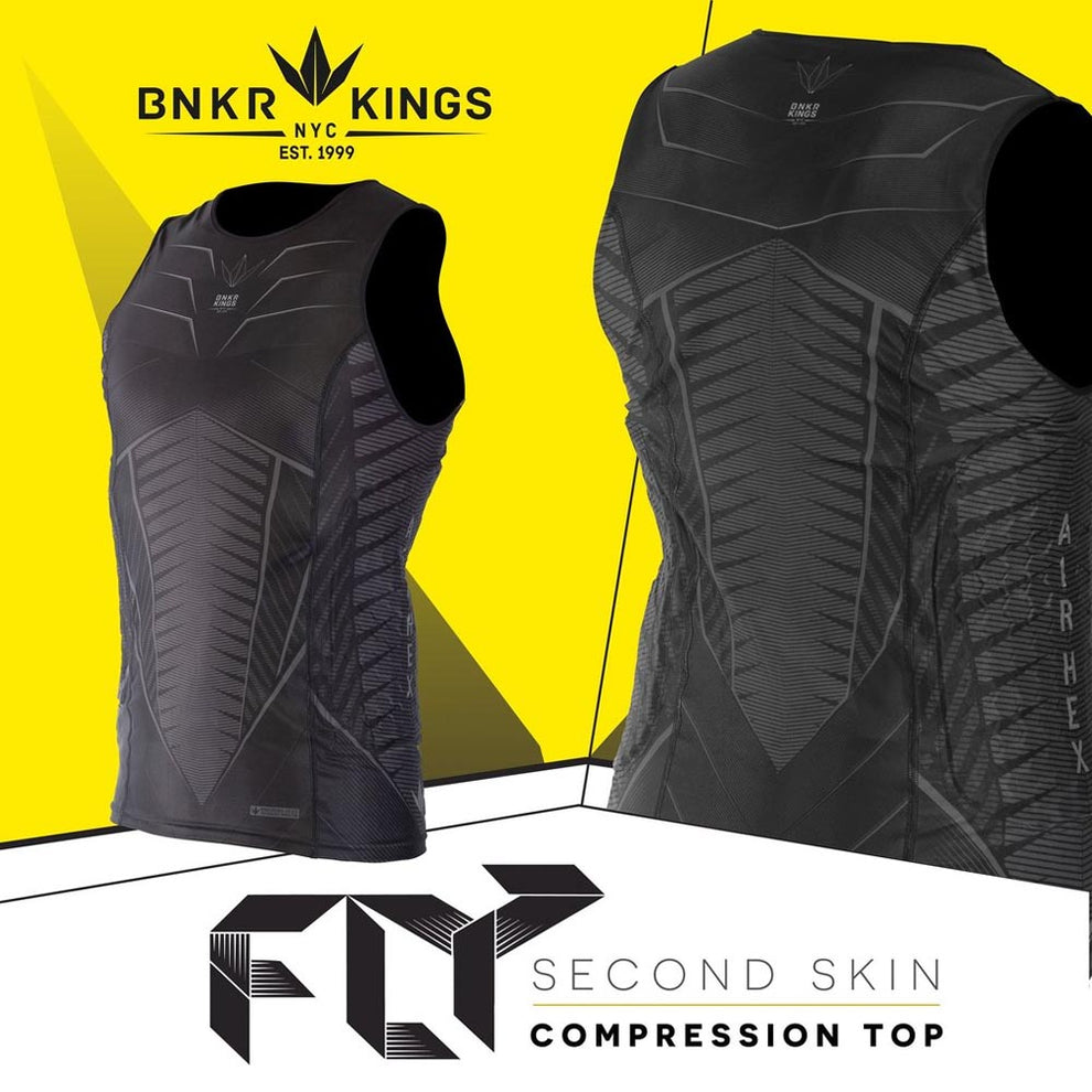 Bunker Kings - Fly - Sleeveless Compression Top – The Paintball Factory