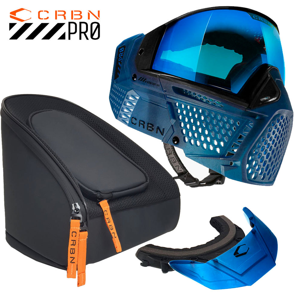 CARBON - Zero PRO Series Goggle - More - Navy – The Paintball Factory